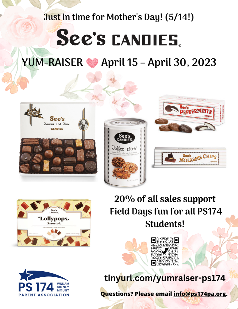 See’s Candies Fundraiser 2023 – P.S. 174 William Sidney Mount Parent ...