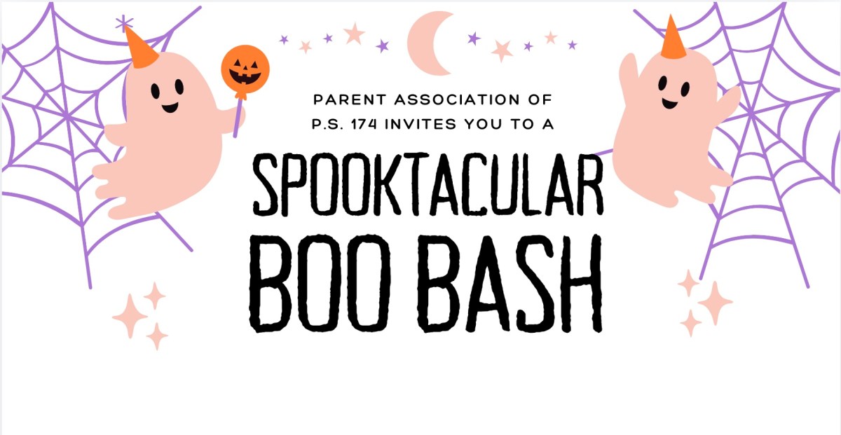 Spooktacular BOO BASH! 10/27/24 – P.S. 174 William Sidney Mount Parent ...