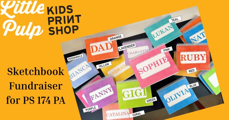 Sketchbook Fundraiser: Little Pulp Kids Print Shop—order by 12/3/2025 ...